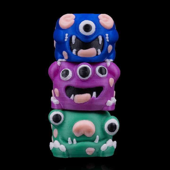 3D Printable Monster Stack by Stlflix